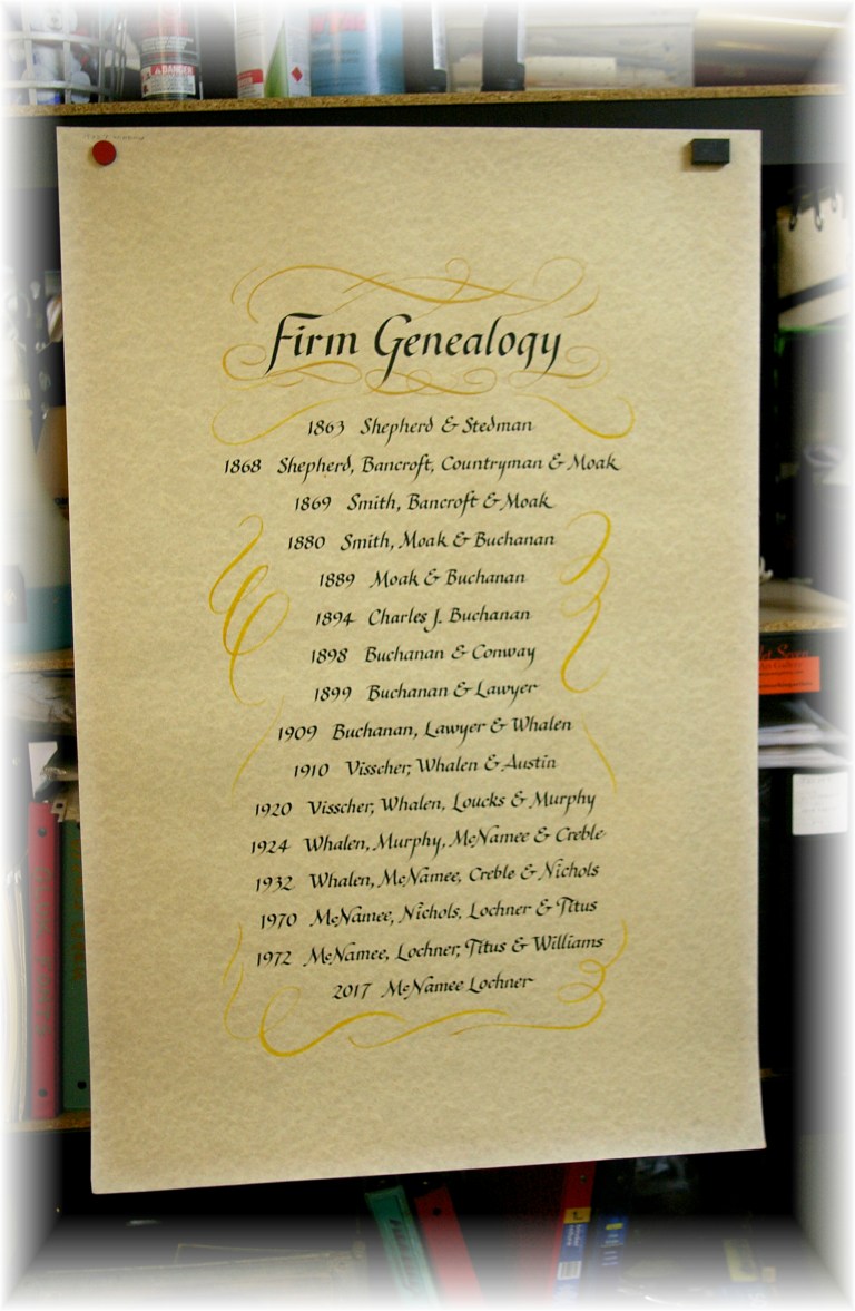 Calligraphy by Frank Smith | Frank Smith Signs