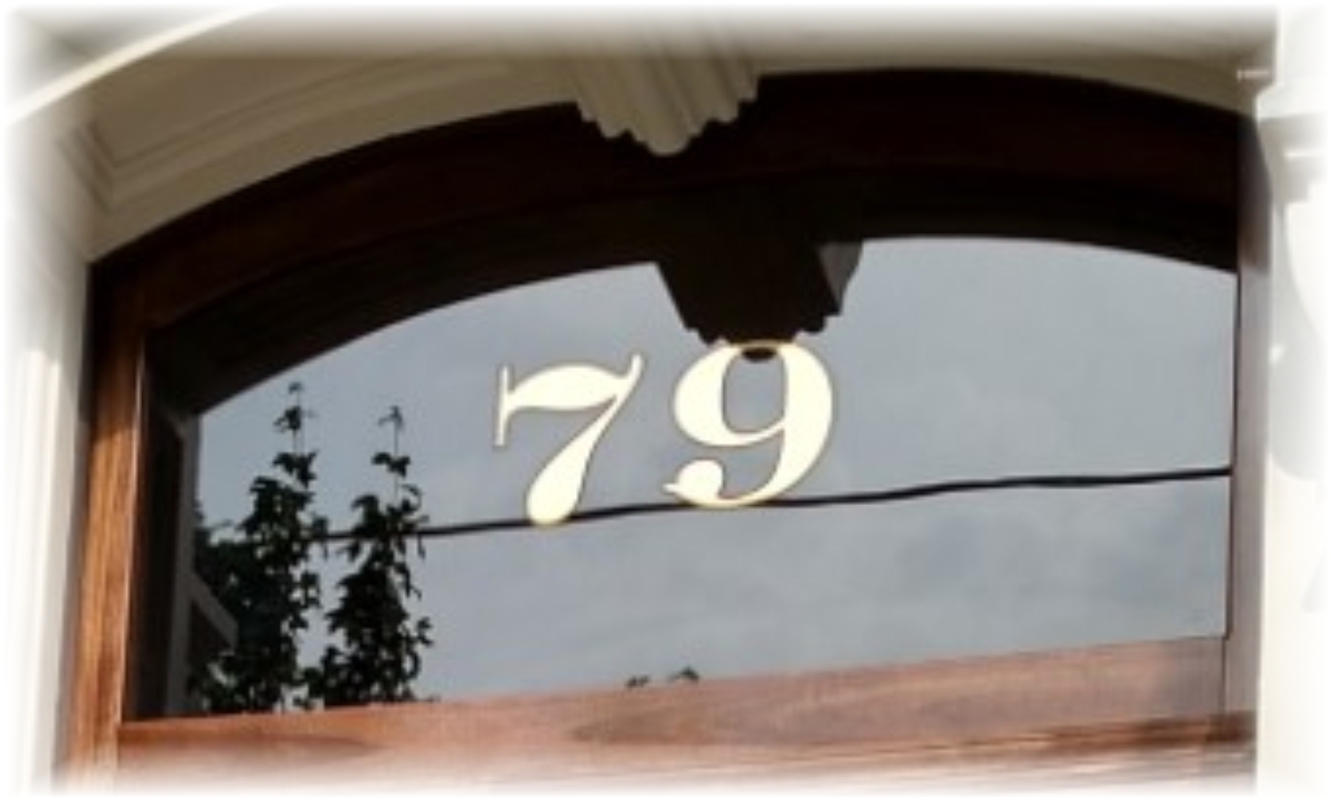 House and Transom Numbers | Frank Smith Signs
