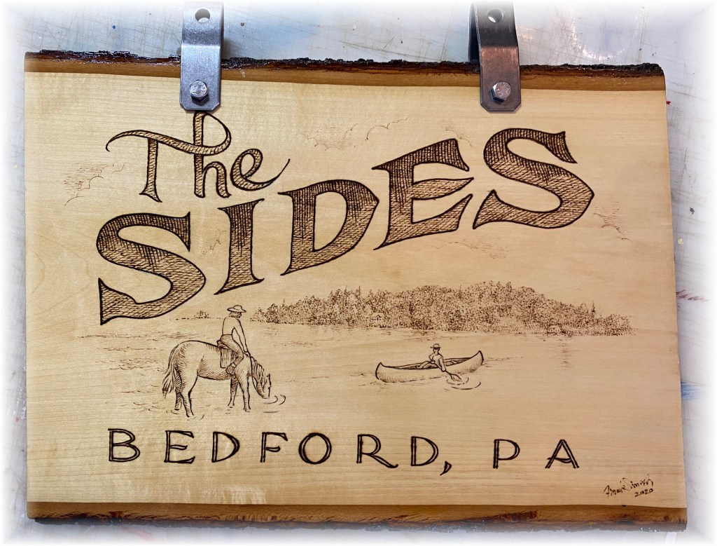 Pyrography – Custom Orders Taken | Frank Smith Signs
